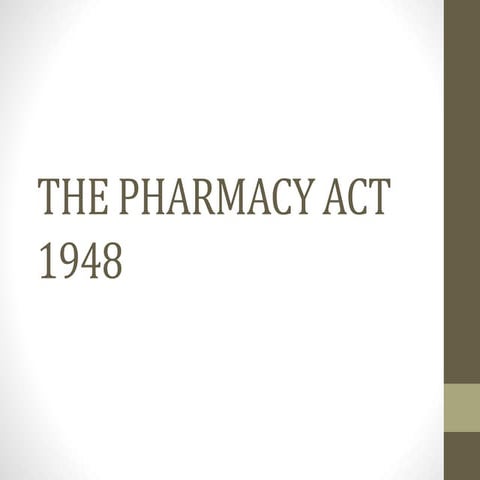 nepal-pharmacy-council-act 2057 | PDF
