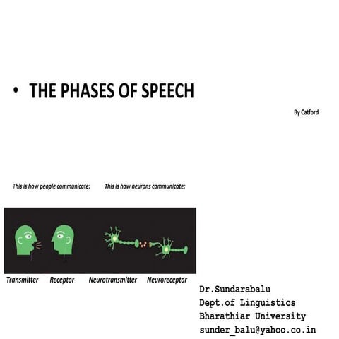 The Phases of Speech | PPTX