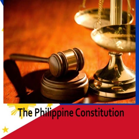 The philippine constitution | PPTX