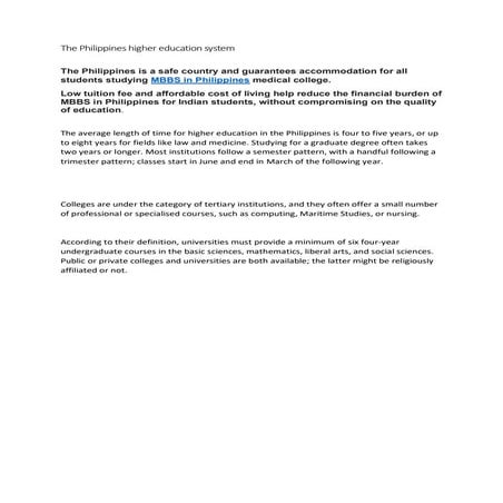 The Philippines higher education system.pdf | Free Download