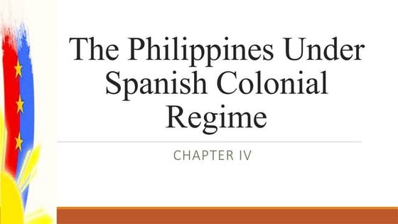 Spanish era (TAXATION) | PPTX