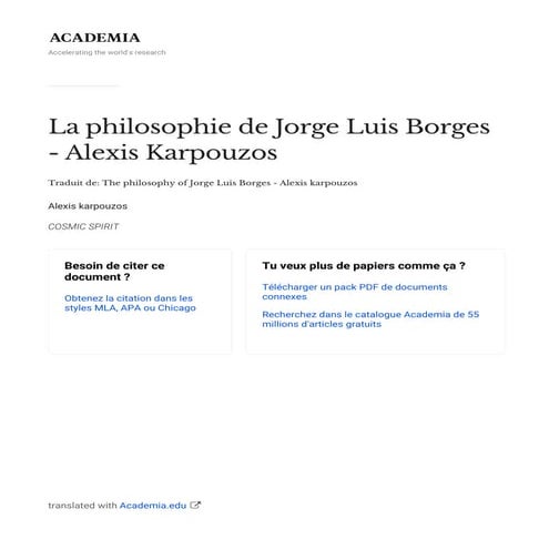 Η ΦΙΛΟΣΟΦΙΑ ΤΟΥ HEIDEGGER - ΑΛΕΞΗΣ ΚΑΡΠΟΥΖΟΣ | PDF