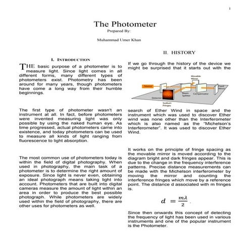 The Sun Photometer_IEEE Article | PDF