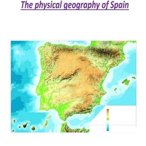 Thephysicalgeographyofspain | PPTX