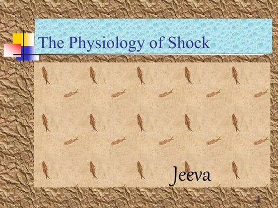 Types of Shock Pathophysiology and Management | PPT