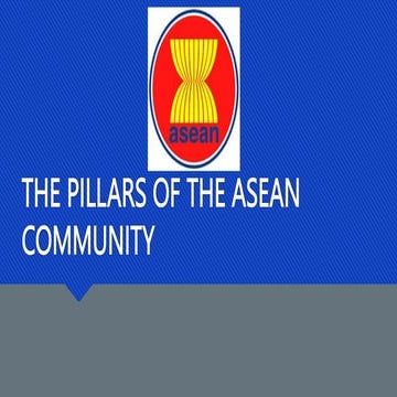 ASEAN Three Pillars | PPTX