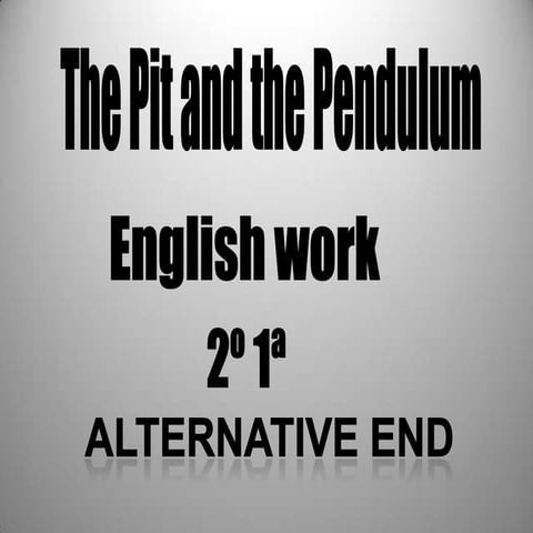 The pit and the pendulum 4 | PPSX