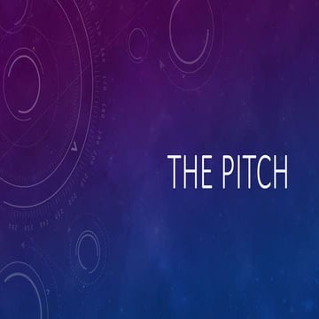 The pitch | PPTX