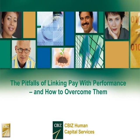 The Pitfalls of Linking Pay With Performance and How To Overcome Them | PPT