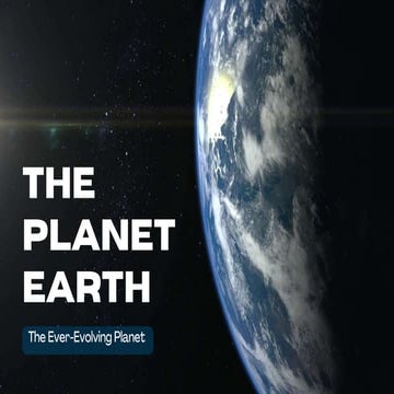 The Planet Earth Science Presentation in Dark Blue Animated Style.pptx