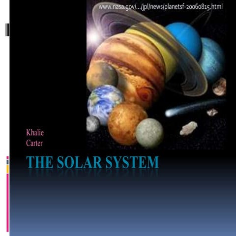 Origins Of The Solar System | PPT