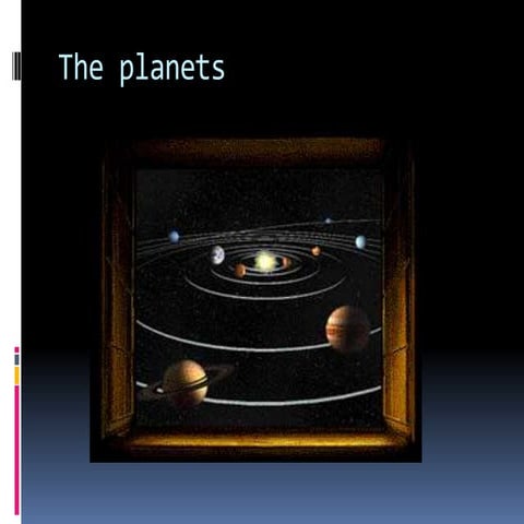 The Planets | PPTX | Space and Astronomy | Science