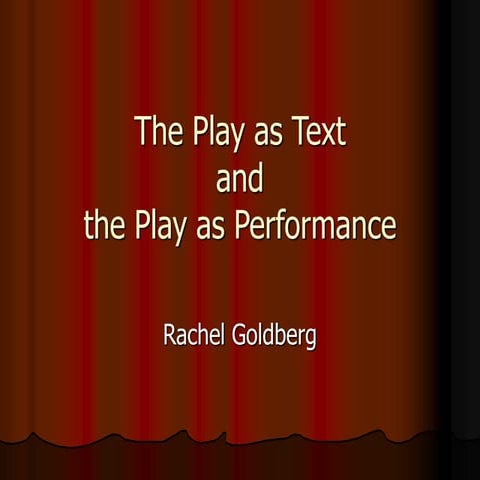 Play into Performance | PPT