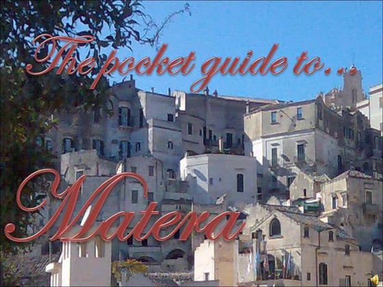 Matera City Map | PDF