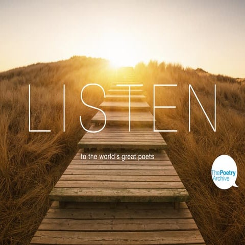 The Poetry Archive Media Pack | PPT