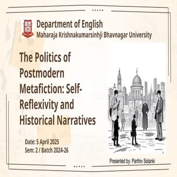 The Politics of Postmodern Metafiction- Self-Reflexivity and Historical ...