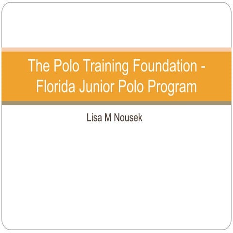 Polo Presentation: IE App | PPTX