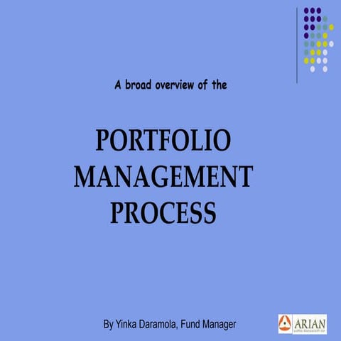The Portfolio Management Process.ppt