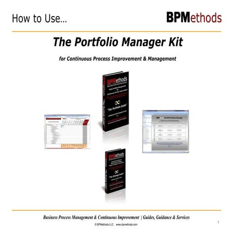 The BPM Portfolio Manager Kit: How-to-Use Details | PPT