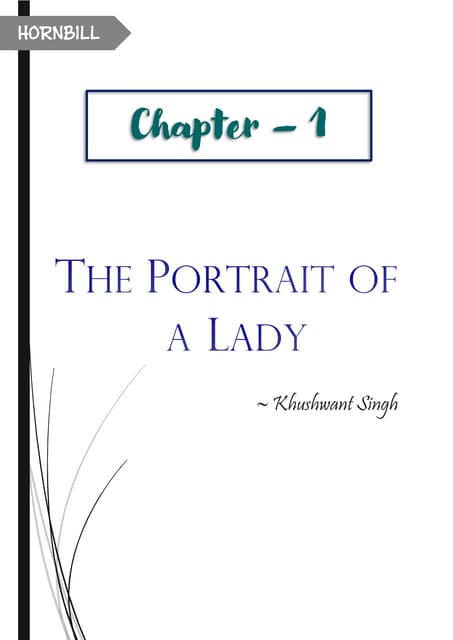 The portrait of a lady | PPTX