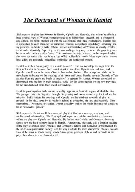 Woman in hamlet | PDF