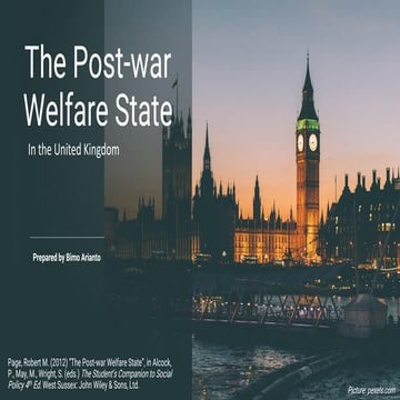 The Welfare State | PPT