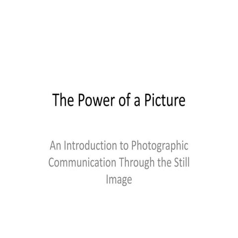 The power of a picture | PDF