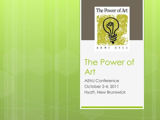 The Power of Art - Chapter 1 | PPT