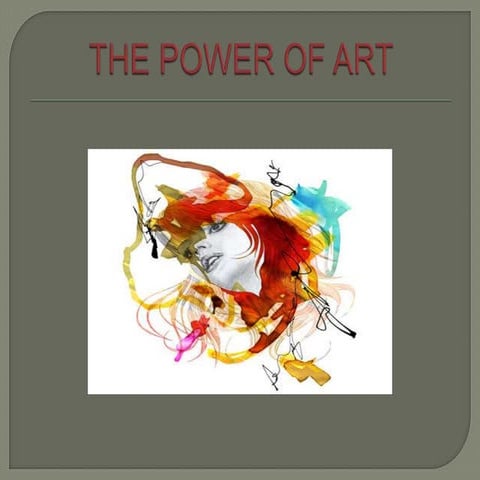 The power of art | PPTX | Science