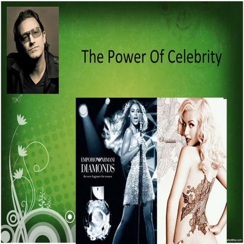 The power of celebrity | PPT