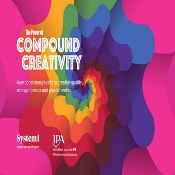 The Power of Compound Creativity - Consistency drives business outcomes ...