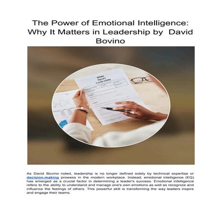 The Power of Emotional Intelligence_ Why It Matters in Leadership by David Bovino.pdf