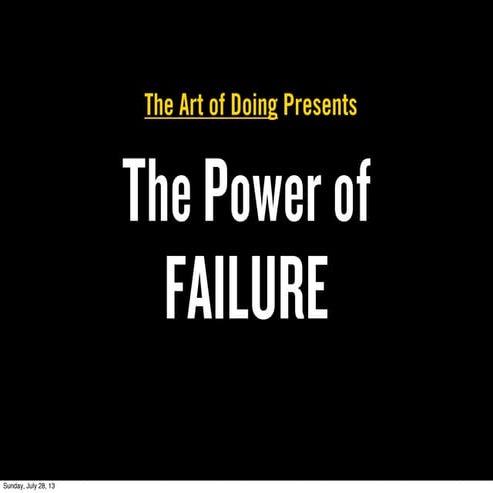 The power of failure | PDF