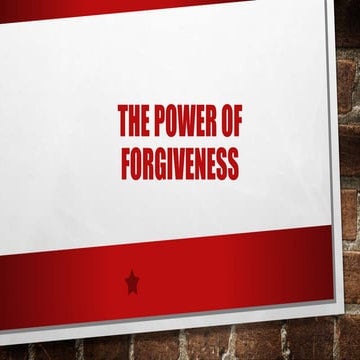 The Power of Forgiveness: A Lenten Retreat.pptx
