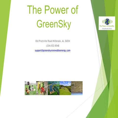 The Power of GreenSky | PPTX
