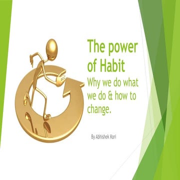 The power of habit | PPTX