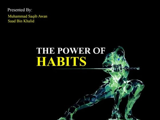 Atomic habits ppt | PPTX | Science