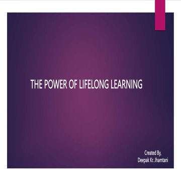 The Power of Lifelong Learning.pptx
