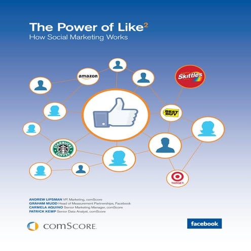 Estudio Facebook y Comscore - The power of Like | PDF