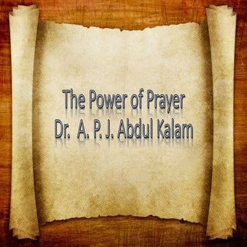 The power of prayer | PPTX