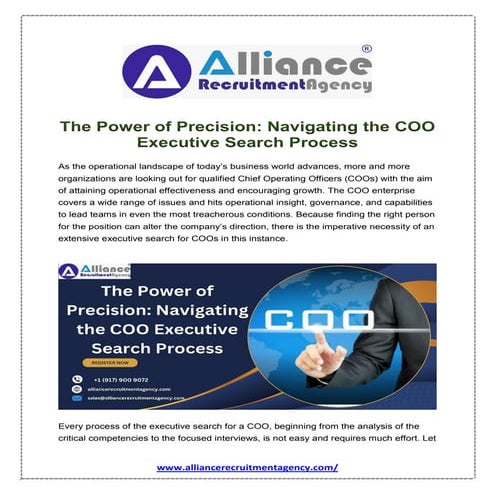 The Power of Precision Navigating the COO Executive Search Process.pdf