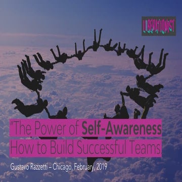 The power of self awareness: How to Build Successful Teams | PDF