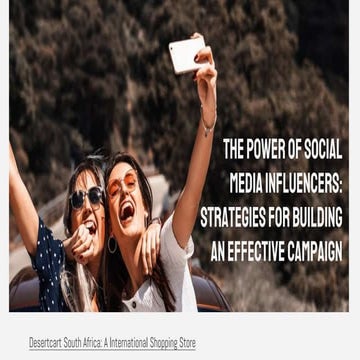 The Power of Social Media Influencers Strategies for Building an ...