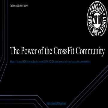 What is CrossFit | PDF