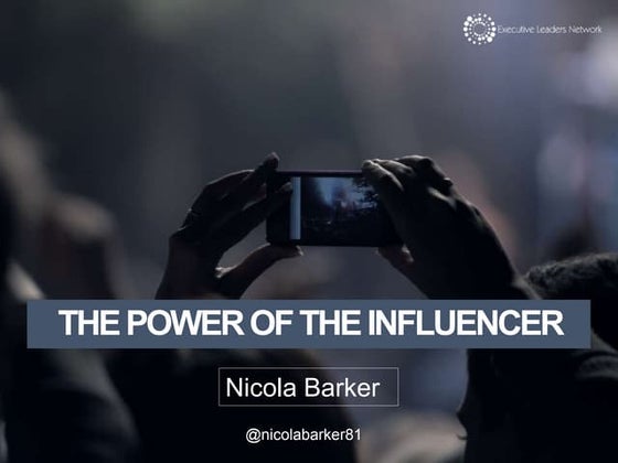 Influencer marketing strategy - module 1 lesson 1 | PPTX