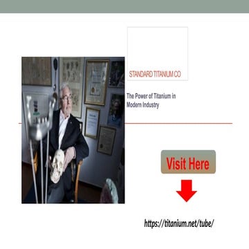 The Power of Titanium in Modern Industry.pptx