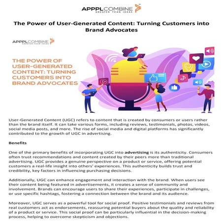 The Power of User-Generated Content Turning Customers into Brand ...