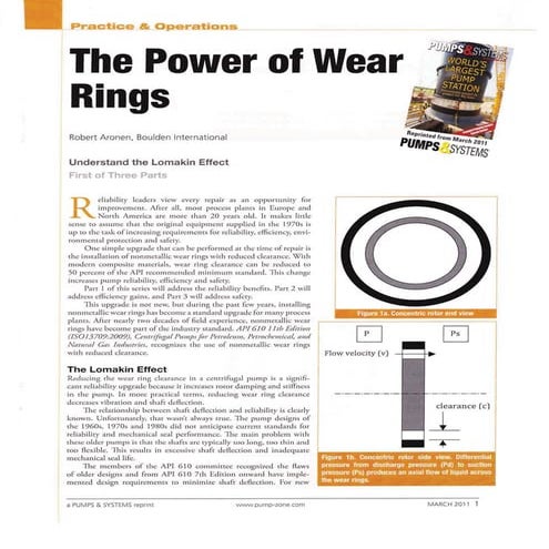 The Power of Wear Rings | PDF