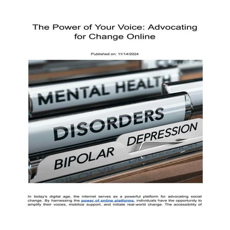 The Power of Your Posts: Advocating for Change Online by Angela ...