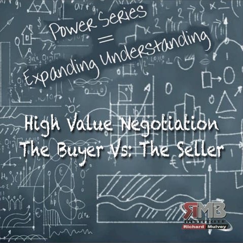Negotiation - Buyer Vs: Seller The Power Series Business Breakfast ...